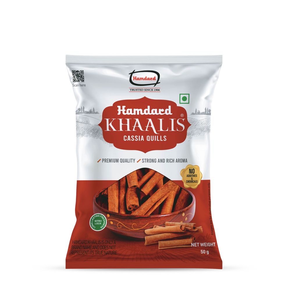 Hamdard Khaalis Cassia Quills Whole | 50g
