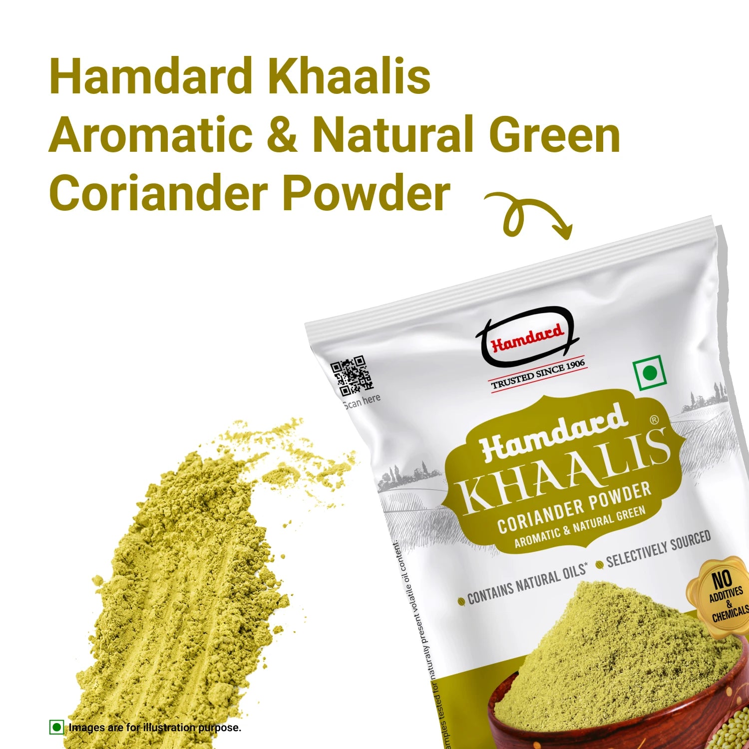 Hamdard Khaalis Coriander Dhaniya Powder