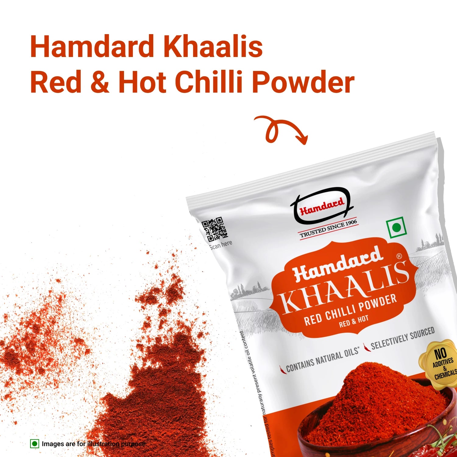 Hamdard Khaalis Red Chilli (Laal Mirch) Powder