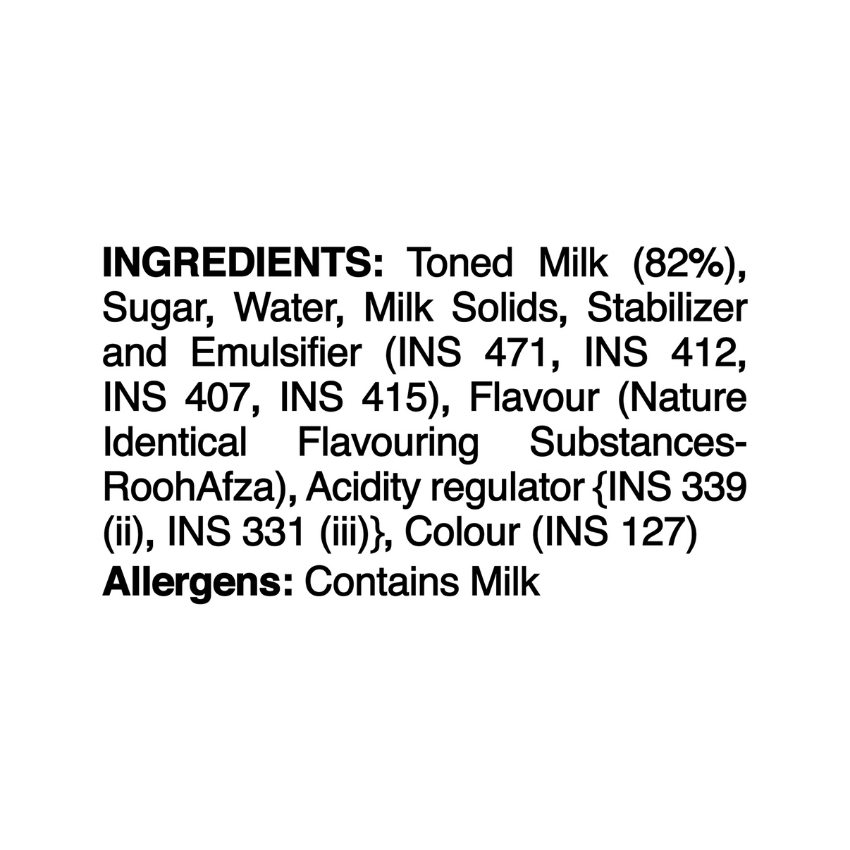 Hamdard Rooh Afza Milk Shake | 180ml