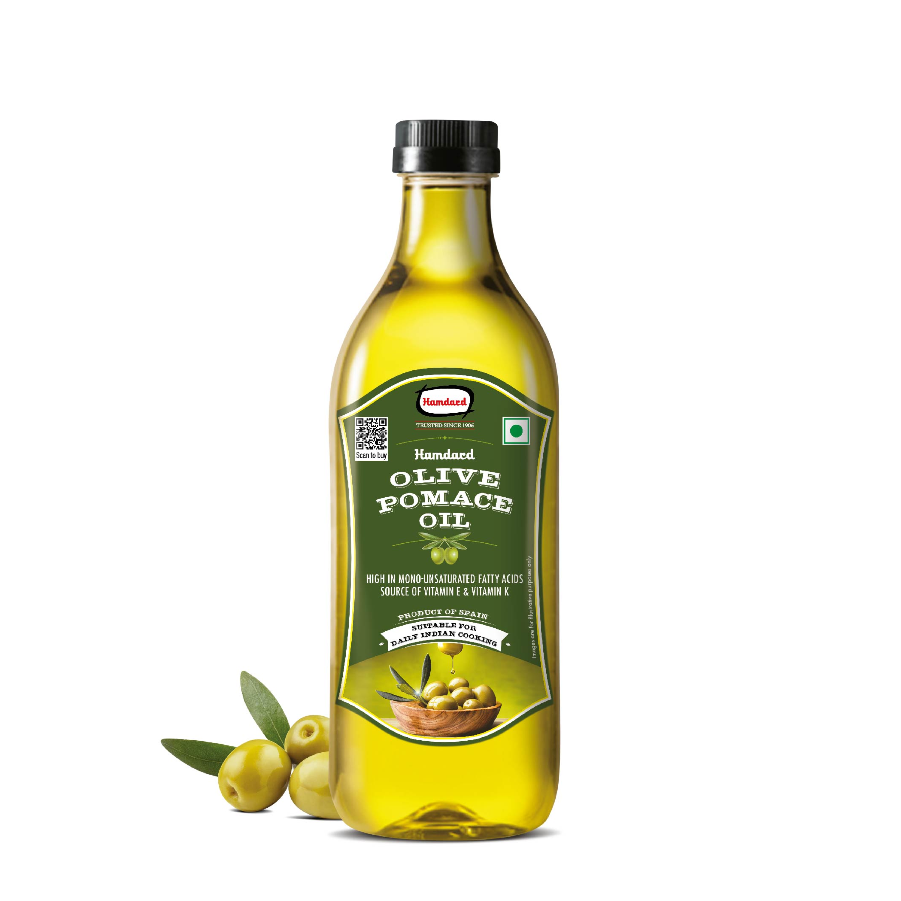 Hamdard Olive Pomace Oil | 1L