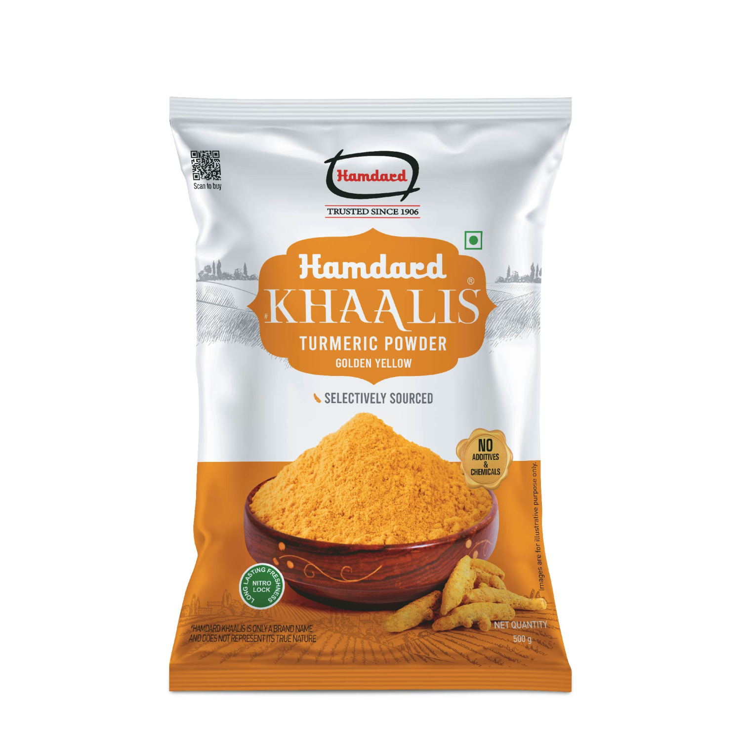 Hamdard Khaalis Turmeric (Haldi) Powder